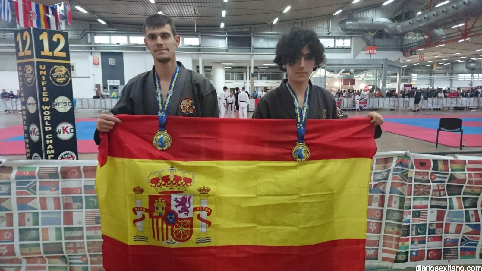 Dos kenpocas de La Herradura triunfan el Campeonato del Mundo Unificado ...