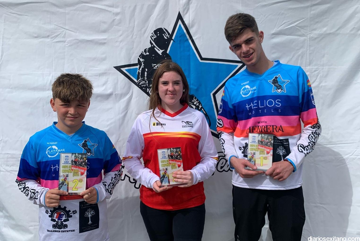 El Club DE BMX RM Bike Team Almuñécar consigue los primeros podios en ...